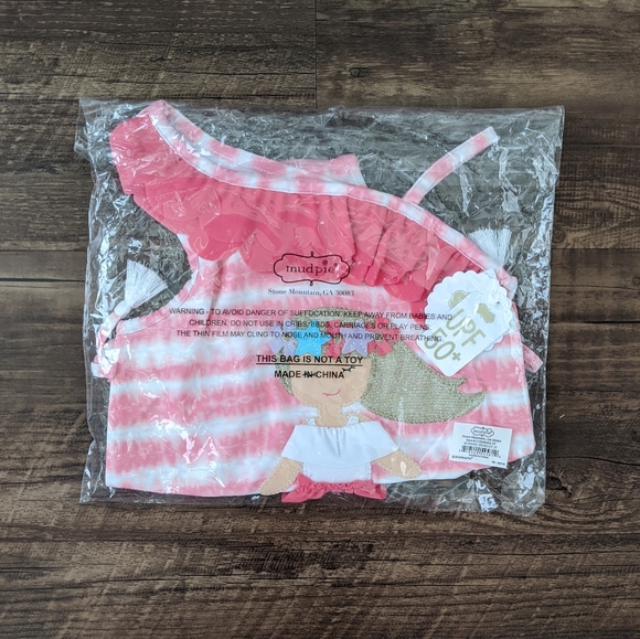 Mud Pie | Swim | Nwt Mud Pie Tiedye Mermaid Swimsuit 3t | Poshmark